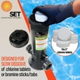 Automatic Chlorinator for Above Ground and In-Ground Pools In-Line 4.2 ...