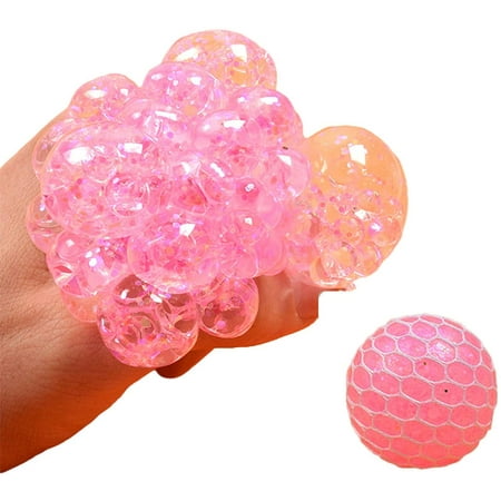 Soft Squishie Grape Mesh Ball IGUOHAO s Relieve Stress Fidget Grape ...