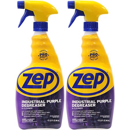 Zep Industrial Purple Cleaner and Degreaser Concentrate - 32 Ounce ...