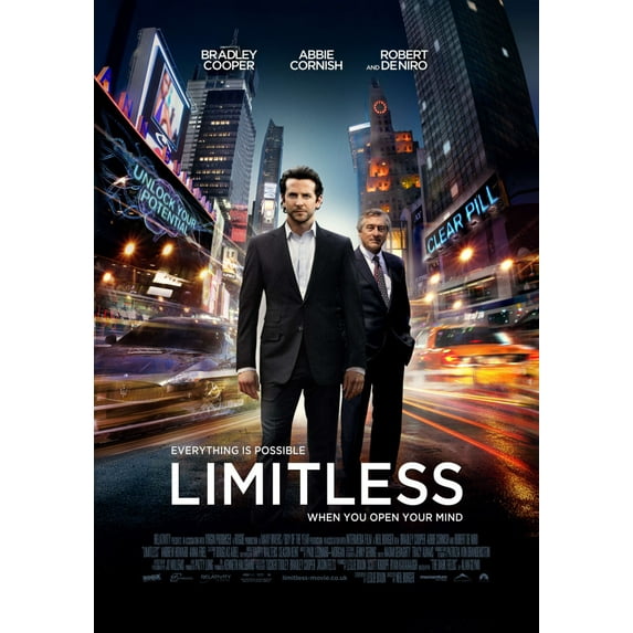 Limitless Poster 16x24 Poster Medium Art Poster 16x24 Unframed, Age ...