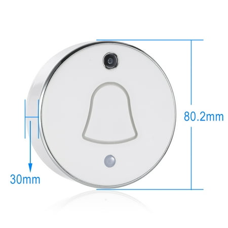 Wireless WiFi Mini Smart Doorbell Photos Automatically Cloud and Local ...