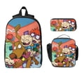 Backpack 3Pcs Set, Fashion Large Capacity Travel Laptop Bag, Cute ...