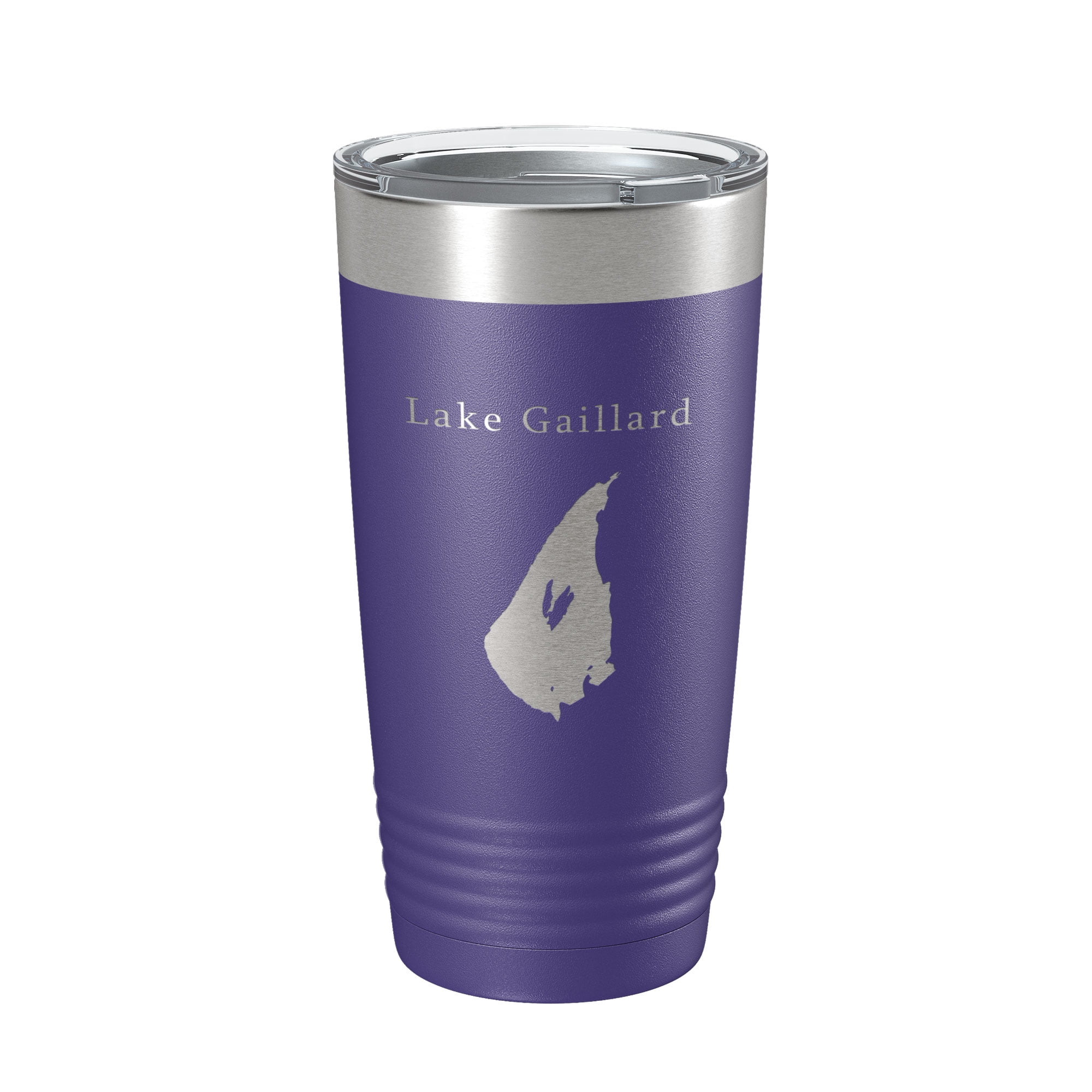 Lake Gaillard Map Tumbler Travel Mug Insulated Laser Engraved Coffee ...