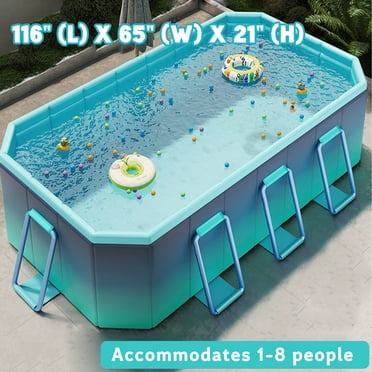 Eco-Friendly Odorless Above Ground Pool Swimming Pools for Kids: 5ft x ...