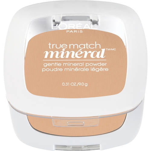 L'Oreal Paris True Match Mineral Pressed Powder, Natural Buff - Walmart.com