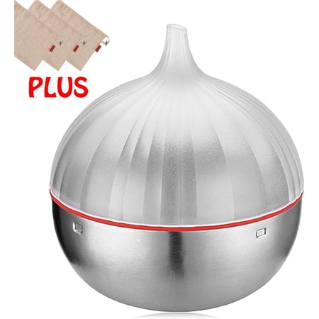 Onion Keeper Set, Food Container Plus Mesh Storage Bag to Save Onion ...