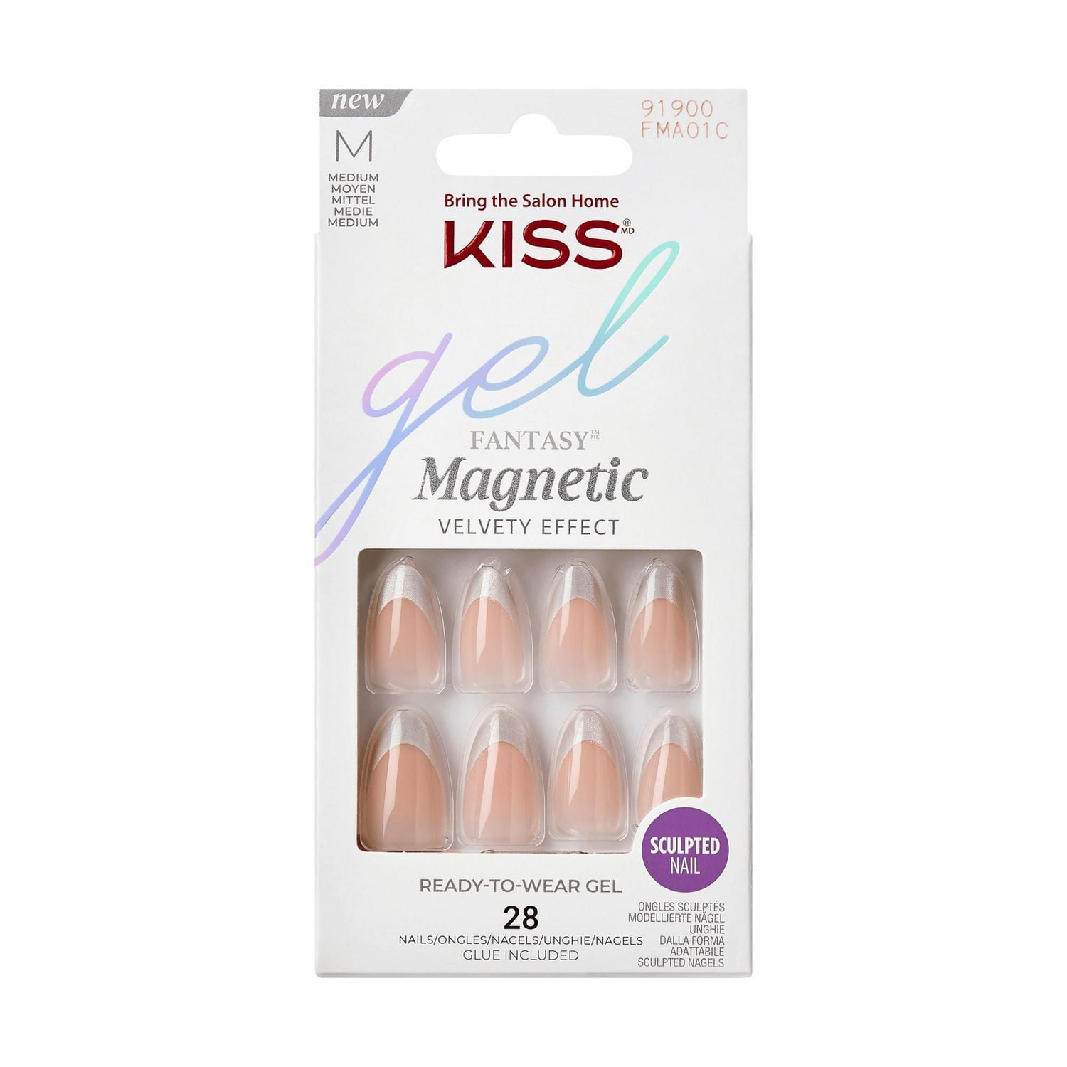 Click here for Kiss Gel Fantasy Magnetic  North Coast  Medium Alm... prices