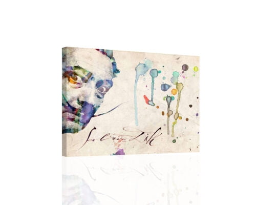 Salvador Dali Watercolor - CANVAS OR PRINT WALL ART - Walmart.com