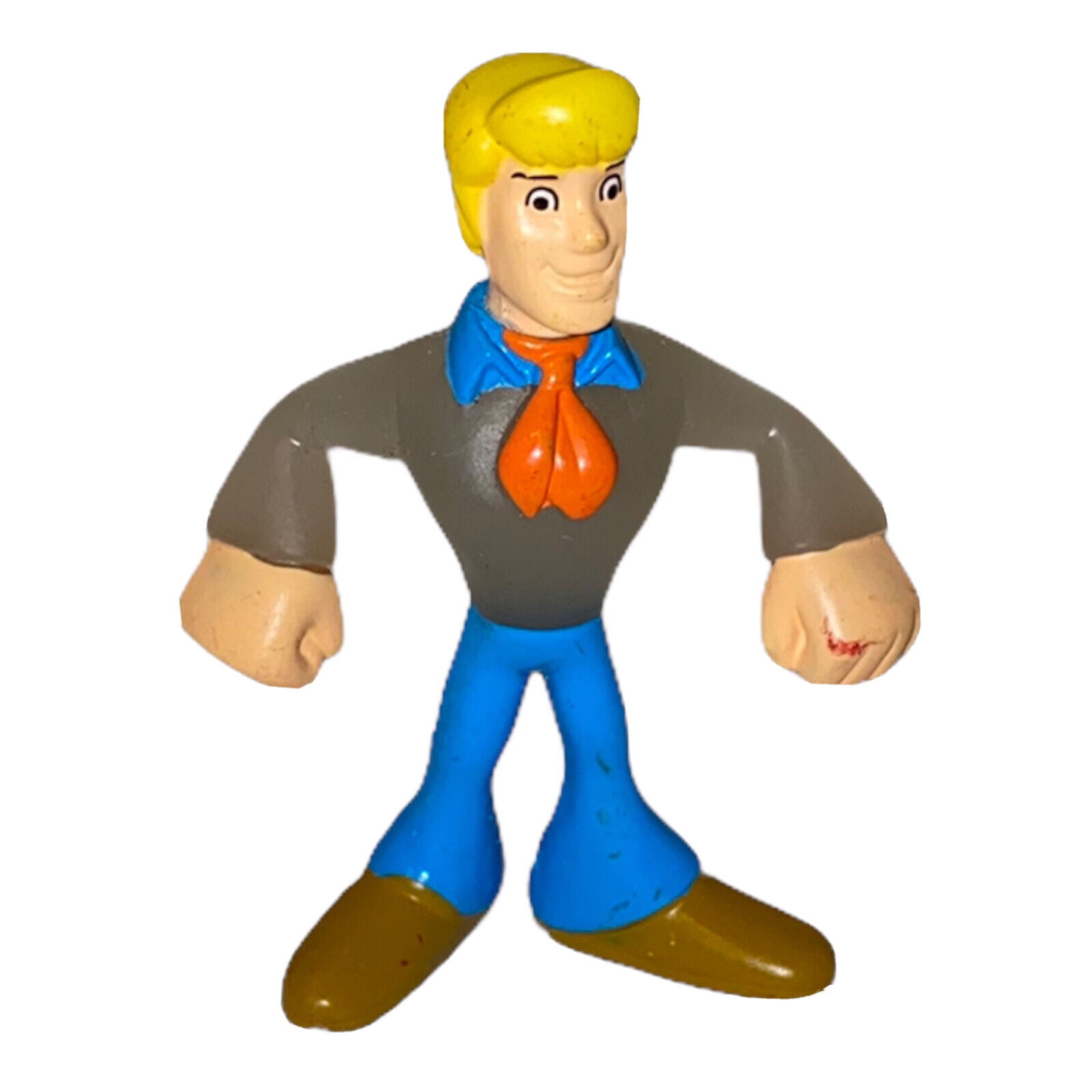 Fred Glow In Dark Cake Topper 2” Figure Figurine Scooby Doo Buddy New ...