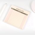 DEEPCRAFF Office Notepad Beige Memo Note Paper Smooth Writing for ...