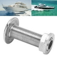 NFTIGB Marine Thru Hull Fitting Connector 3/8 inch 316 Stainless Steel ...