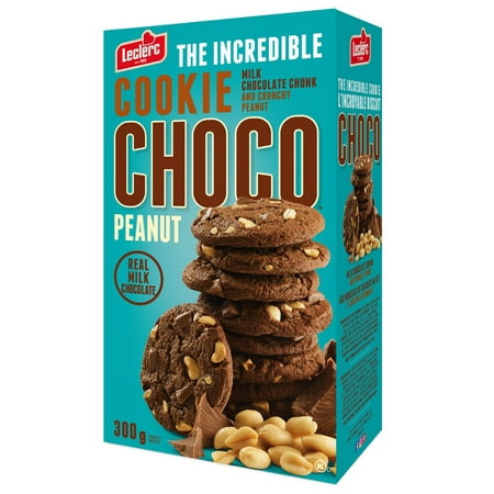 Choco Peanut Cookies with Milk Chocolate Chunk and Crunchy Peanut, 300g ...