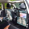 2Pack Car Back Seat Organizer Antique Nylon Fabric Thickened Waterproof ...