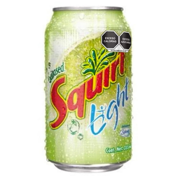 Pack de 4 Refresco Squirt Light Lata 355 ml Squirt Light Lata | Walmart ...