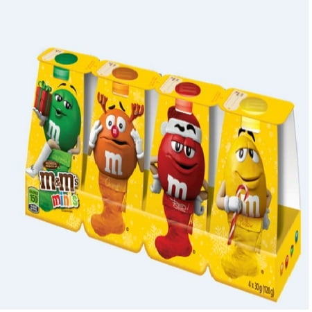 M&M's Minis Milk Chocolate Candies, Holiday Tubes - Walmart.ca