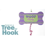 Jokari Woof Dog Toy Pinata, Bone Shaped, Unfilled Pull String Party ...