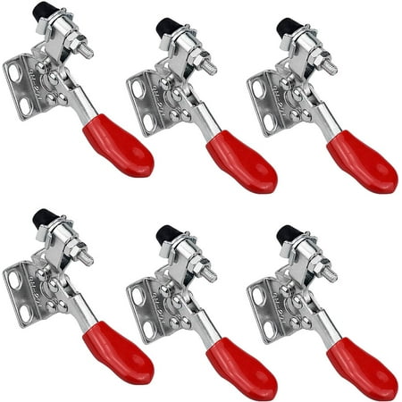 Set of 6 Horizontal Metal Toggle Clamp Grasshopper, Knee Clamp Vertical ...