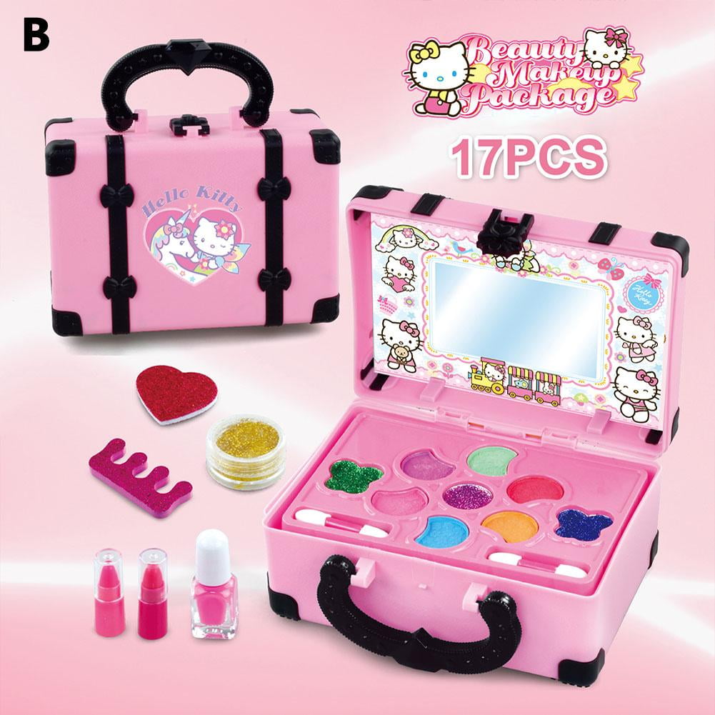 Click here for New! Childrens Cosmetics Set Girl Makeup Box Face... prices