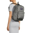 "JanSport Unisex SuperBreak Backpack, Graphite Grey, Ideal for Student Campus, With Dimensions ...