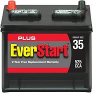 EverStart Maxx Lead Acid Automotive Battery, Group Size 51 (12 Volt/500 ...