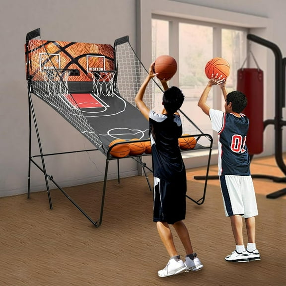 Pop-A-Shot Official Dual Shot Basketball Arcade - Indoor/Outdoor ...