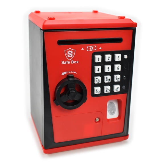 Toy Safe Box, ATM Piggy Bank, Money Coin Savings Bank, Great Gift for ...
