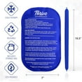 "Thrive Reusable Gel Ice Packs for Injuries, 2 Pack with Storage Bag, 9 ...