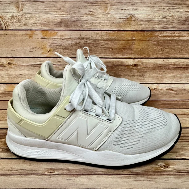 New Balance Mens White 247 Comfortable Running Sneakers 8.5 | Walmart ...