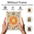 9pcs Chemical Fiber Oil Canvas Hanging Painting Home Wall Decoration ...