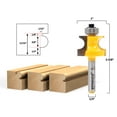 Yonico 5 Bit Corner Bead Router Bit Set - 1/4" Shank - 13516q - Walmart.com