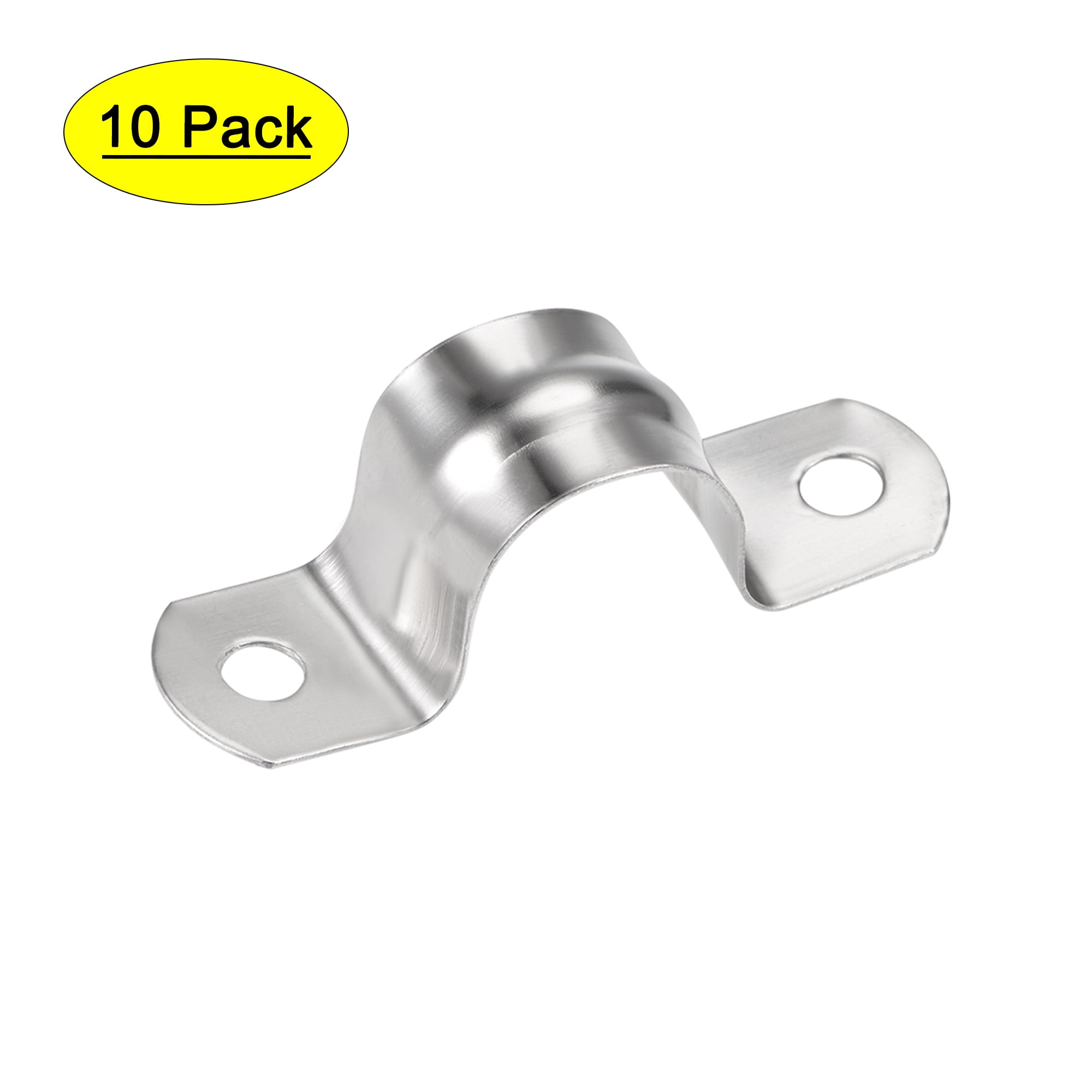 Uxcell M20 U Shaped Stainless Steel Conduit Clamp 10 Pack - Walmart.com