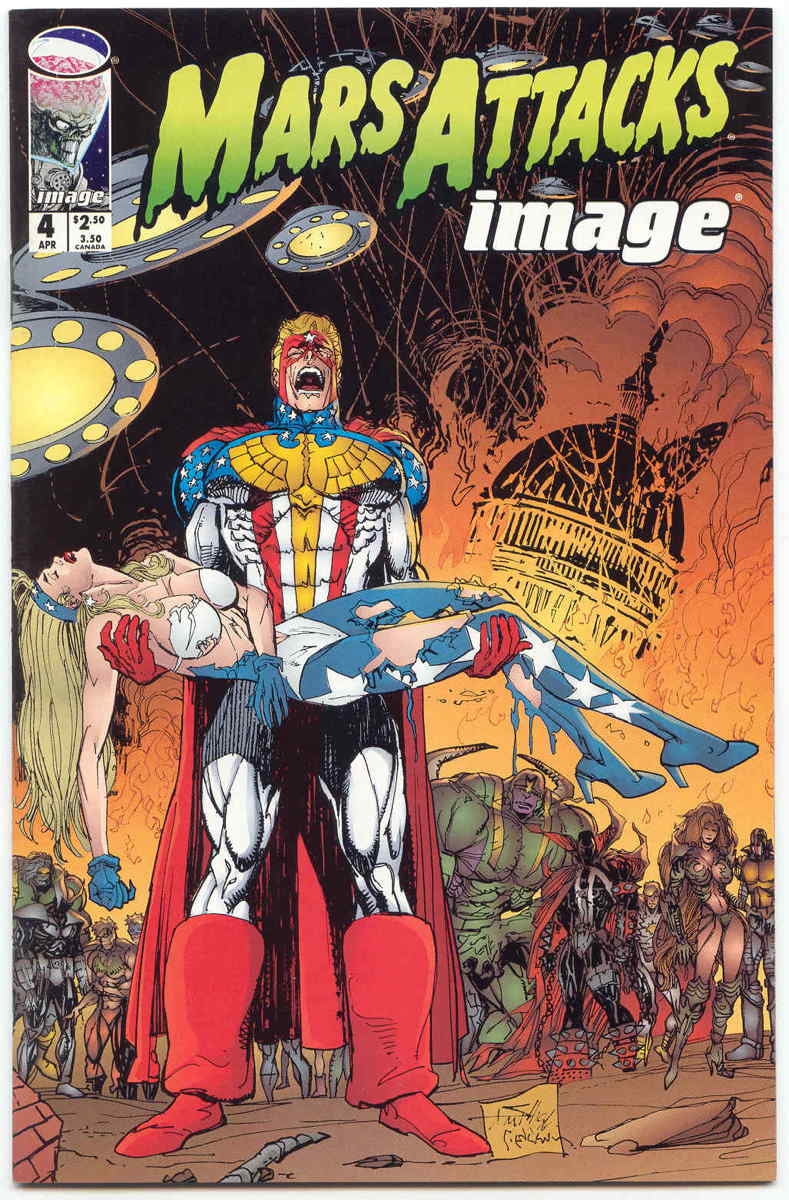 Mars Attacks Image #4 VF ; Image Comic Book - Walmart.com