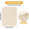 20 Pieces Chamois Pottery Tools Soft Pre-Cut Chamois Cloth Clay ...