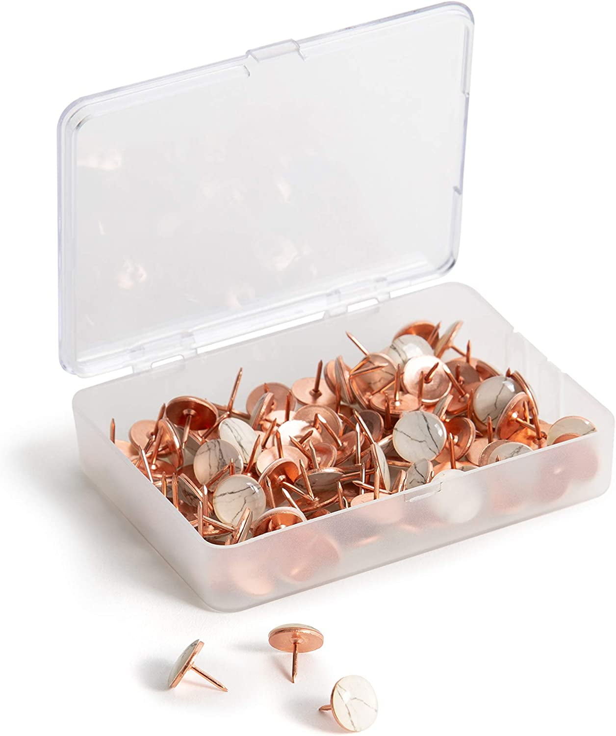 Silver Thumb Tacks, Office Supplies, Bulletin Board Accessories, 500 ...