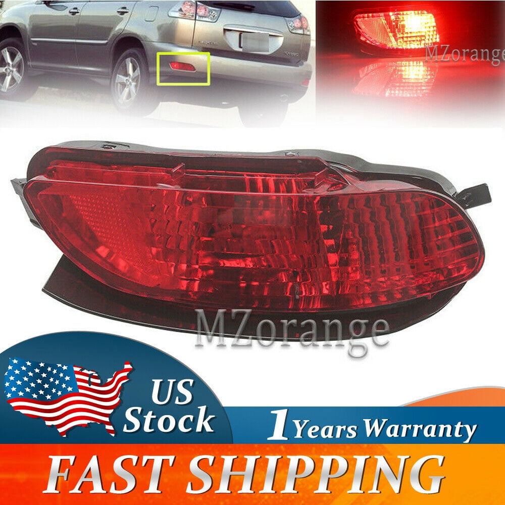 MZORANGE Left Rear Bumper Light For Lexus RX300 RX330 RX350 RX400h 2003 ...