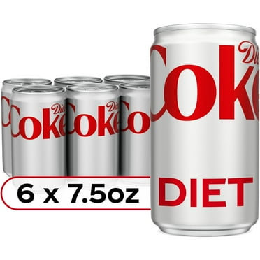 Coca-Cola Mini Soda Cans, 7.5oz, 30pk Case - Walmart.com