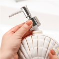DQQ153 Shell-shaped Ceramic Soap Dispenser Affordable Luxury Bathroom ...