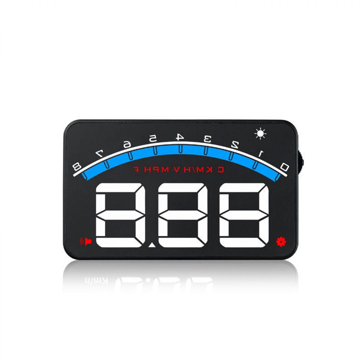 Pantalla HUD universal M6S para automóvil, velocímetro, tacómetro ...