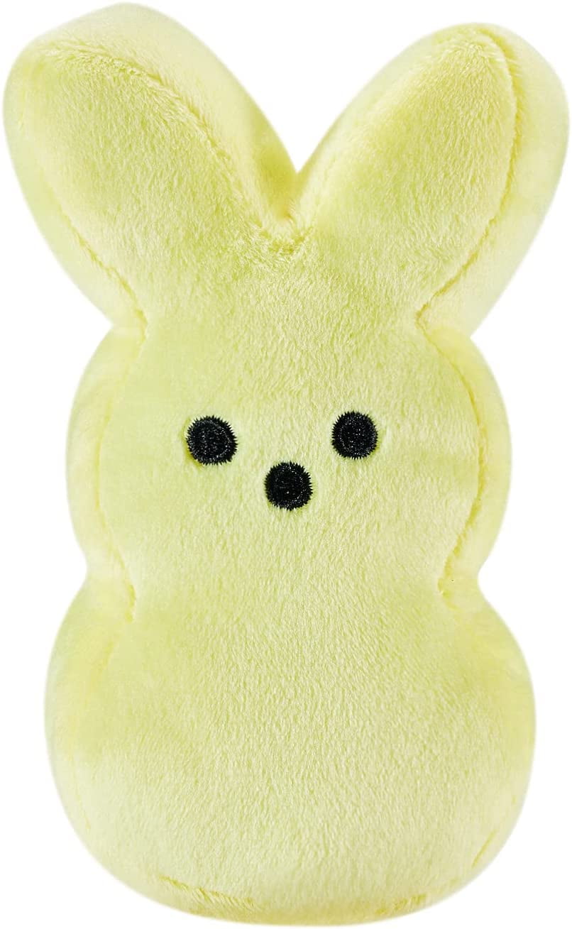 Easter Bunny Plush Toys Cute Peep Rabbit Stuffed Animal 6inches Stuffed ...