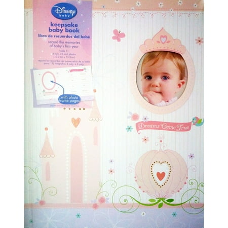 Disney Princess Keepsake Baby's First Year Memory Book for Baby Girl ...