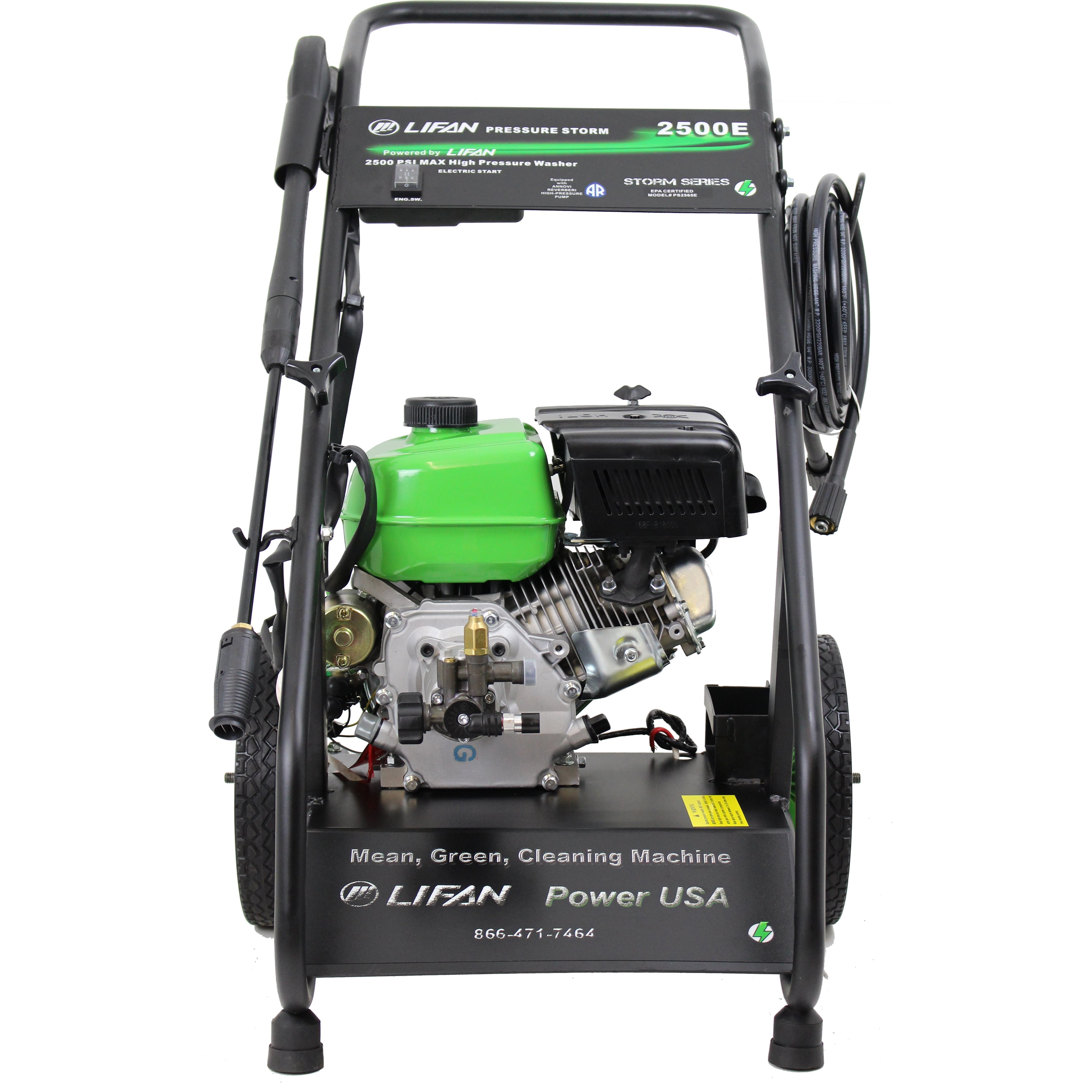 Electric Start Pressure Storm Series 2500-PSI 2.0-GPM AR Axial Cam Pump ...