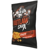 Outlaw Snax Crazy Queso Flavored Tortilla Snack Chips, Family Size 10 ...