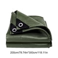 Waterproof Canvas Tarp Cover 6.5X9.8 Ft Duty Duck Cloth Waxed Canvas ...