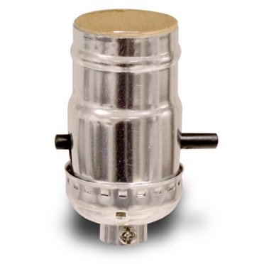 Creative Hobbies Phenolic 3 Way Turn Knob, Medium Base Light Socket ...