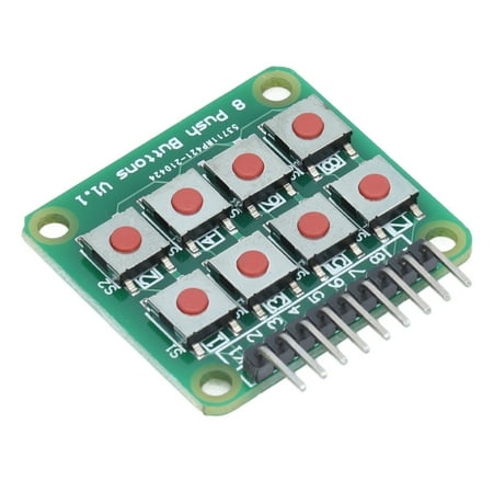 QIILU Matrix Switch Module,Button Key Module Keypad Board 2x4 Matrix 8 ...