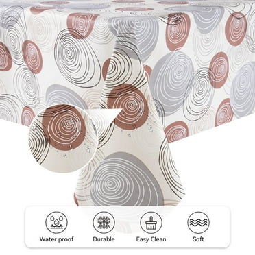 Ray Star Vinyl Tablecloths 52x70 Spring Tablecloth Plastic Picnic ...
