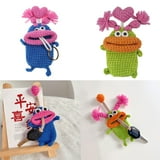 Acahhotxx Key Pouch, Thick Lips Monsters Pull Type Keys Bag Hand ...