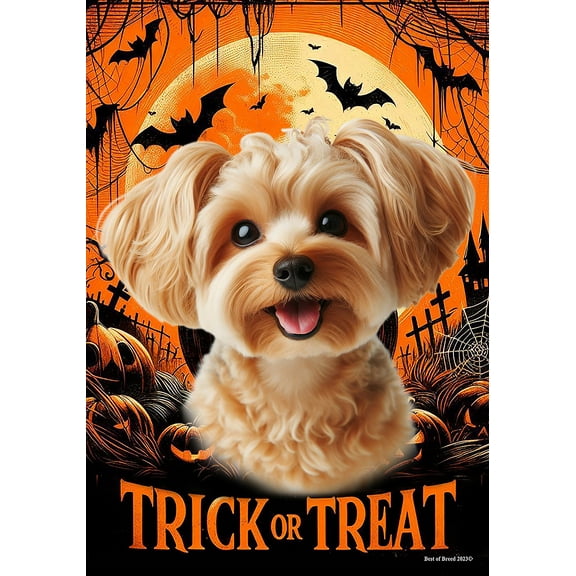 Chihuahua Tan Smooth - Best of Breed Valentines Day Outdoor Garden Flag ...