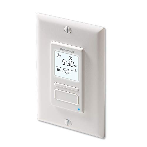Honeywell Home RPLS740B1008 Econoswitch 7 Day Programmable Light Switch Honeywell Home RPLS740B1008 Econoswitch 7 Day Programmable Light Switch