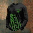 IWRICH Men's St. Patrick's Day Printed T Shirts Casual Shamrock Printed ...